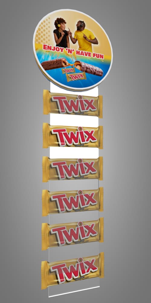 TWIX Open Market Activation Setup by Dan Aji