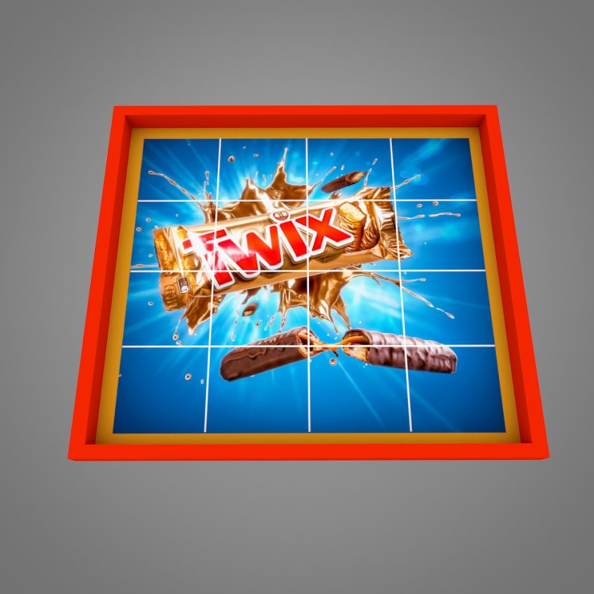 TWIX Open Market Activation Setup by Dan Aji