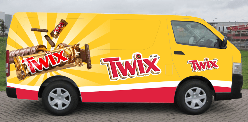 TWIX Open Market Activation Setup by Dan Aji