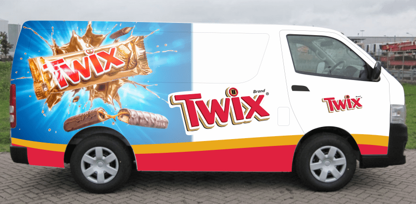 TWIX Open Market Activation Setup by Dan Aji