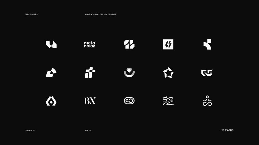 LOGOS & MARKS Vol. 1 by Deep Patel