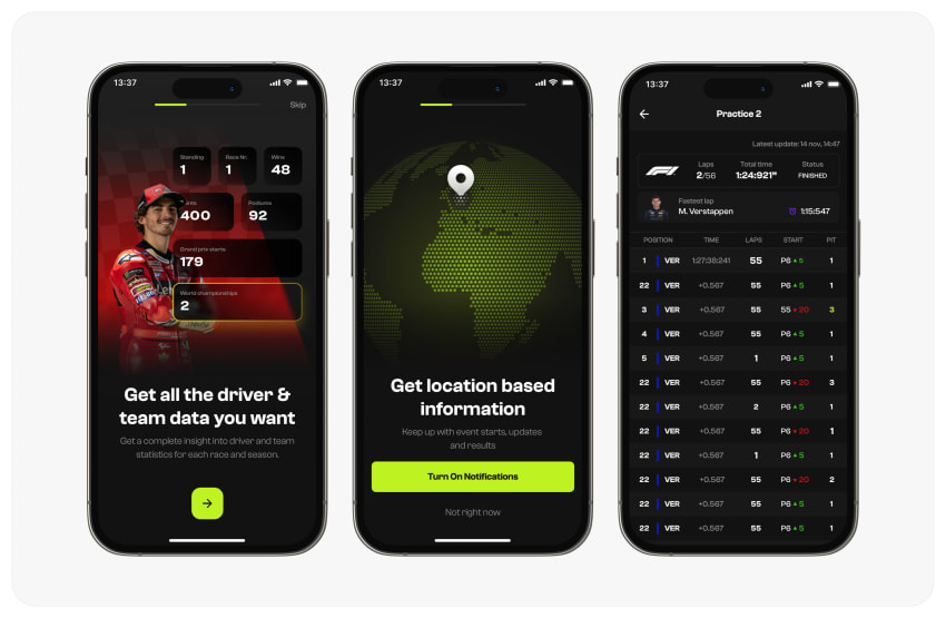 The app for the ultimate motorsport fan! by Bram Goossens