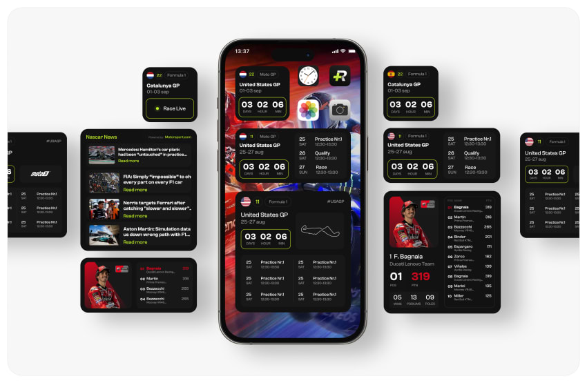 The app for the ultimate motorsport fan! by Bram Goossens
