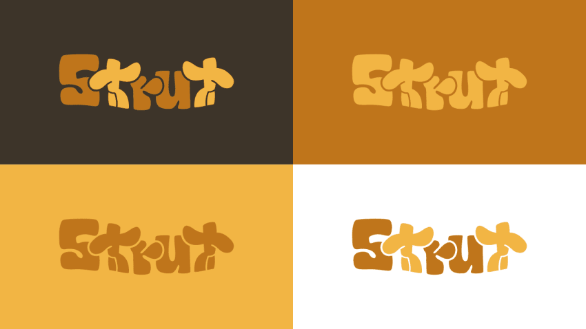 Strut - logo design & brand identity by Omar Elsayed