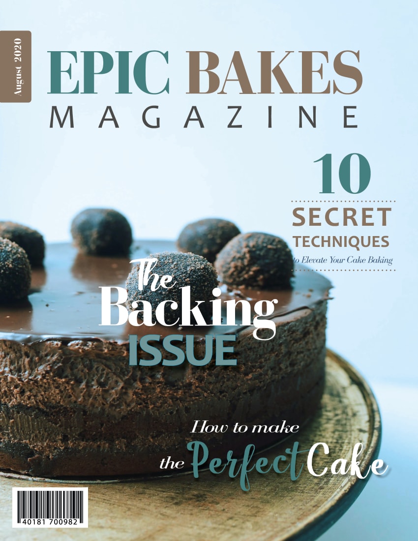 Editorial Layout For Baking Magazine. by Akira Reiden