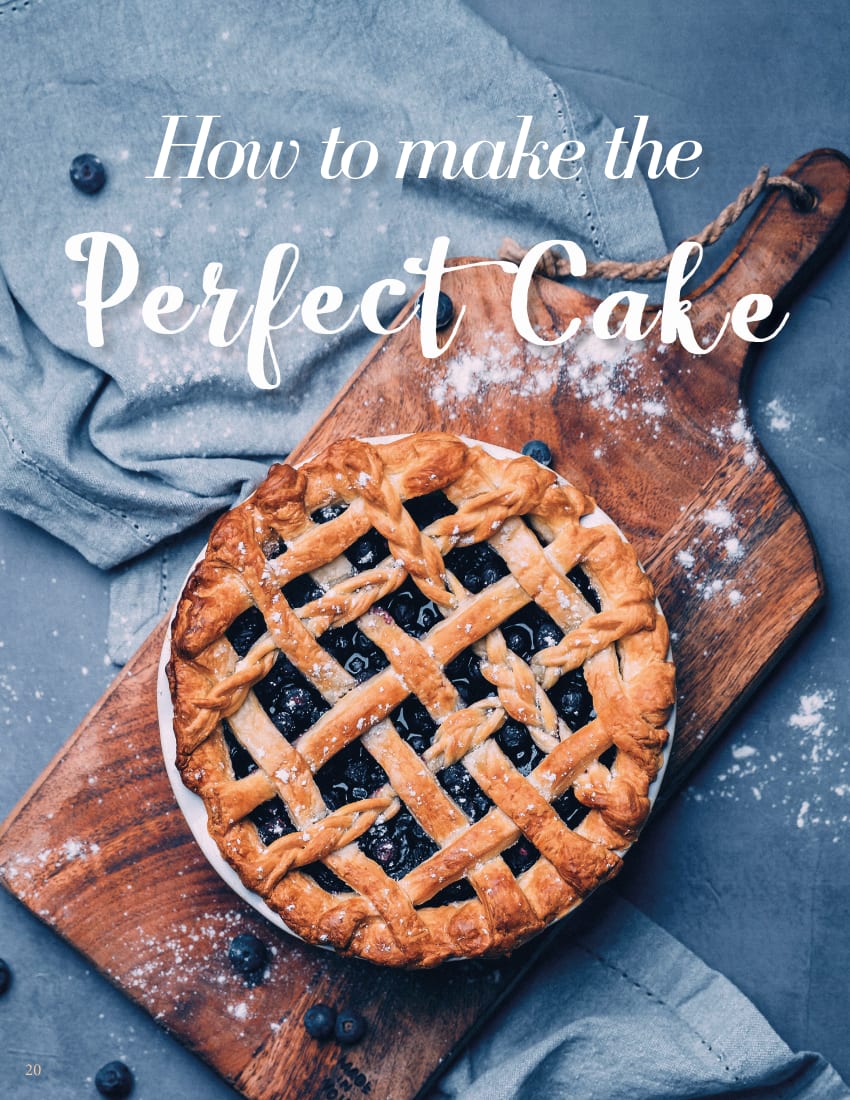 Editorial Layout For Baking Magazine. by Akira Reiden