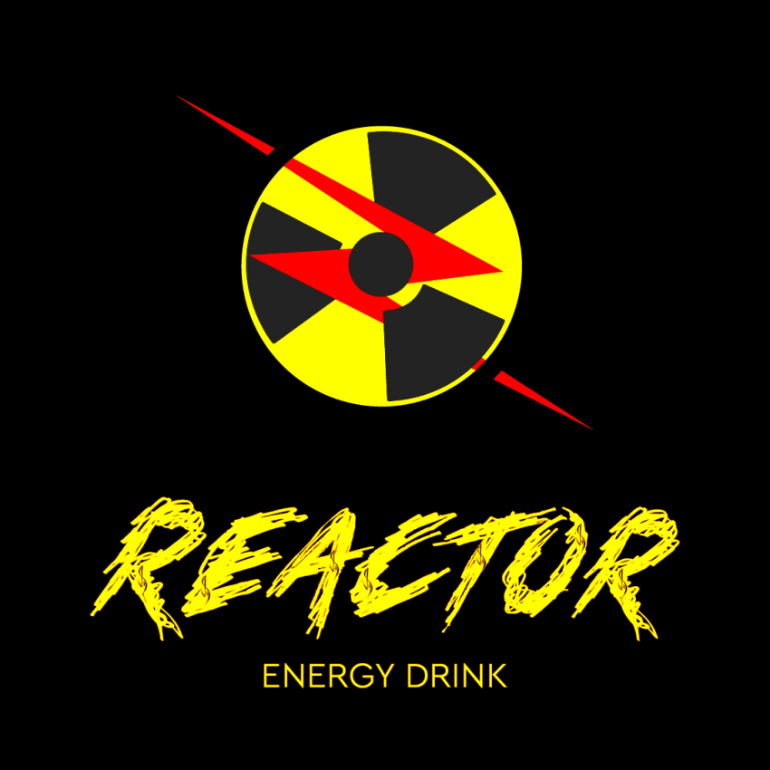 Brand Identity Design For Reactor Energy Drink by Rohan Sharma