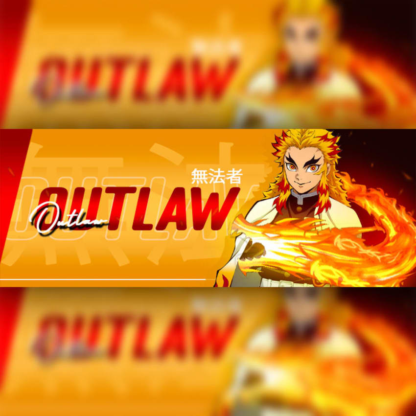 Anime Social Media Banner Design by Shahadat Ahmed