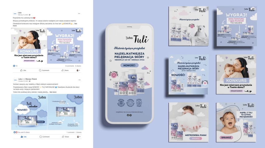 LUBA TULI packaging design by Klaudia Czermak