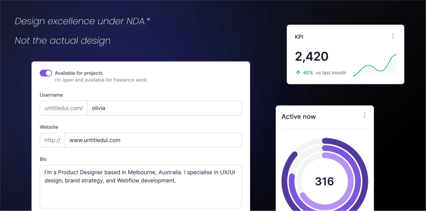 Tactiv Studios : UI/UX Designer & Project Management by Nathaniel Muyco