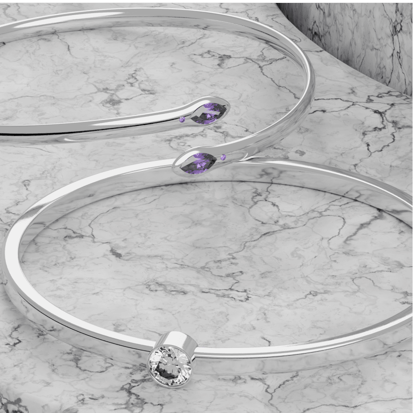 Product Visualization of a Ring Collection by Raúl Mayá