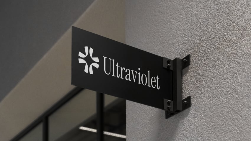Ultraviolet Logo Branding by Hemang Patel