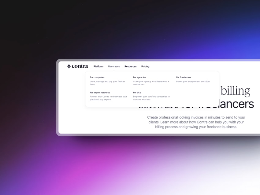 Building Contra an Advanced Navigation & Footer in Framer by Dylan Campbell
