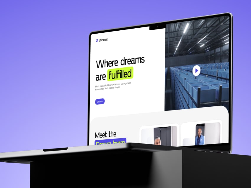 Shiperoo: Branding & Framer Development by Eugen Ciachir