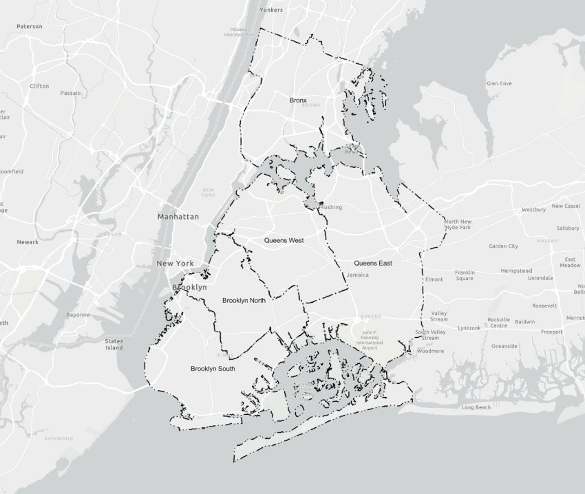 NYC Zoning Web map by Peter B.