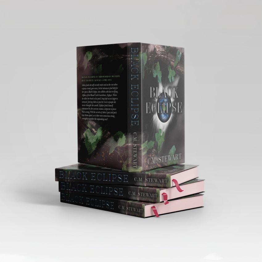 Black Eclipse // Book Cover Design by Peter Ian Fazon