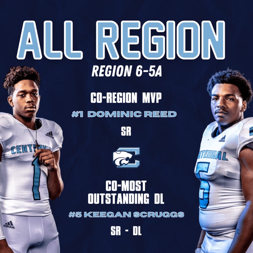 Centennial Cougars Football by Raya Whitlock