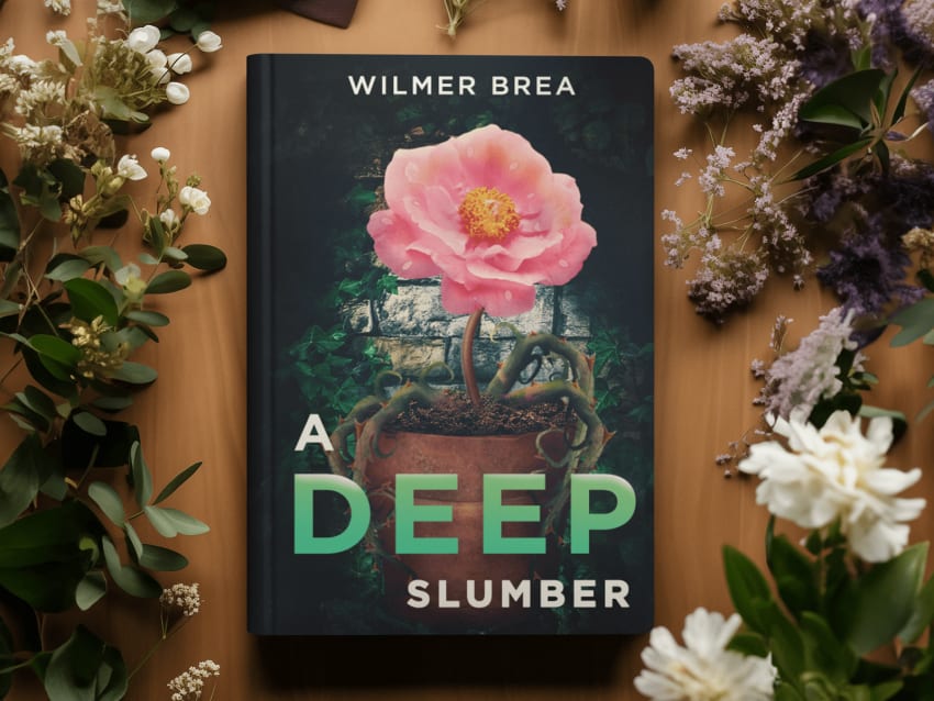 Book Cover Design for A Deep Slumber by Whitney Espinoza