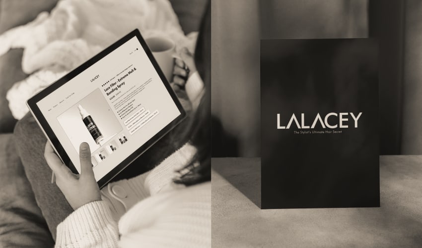Lalacey - Visual Brand Identity & Web Design by Johanna Valdez