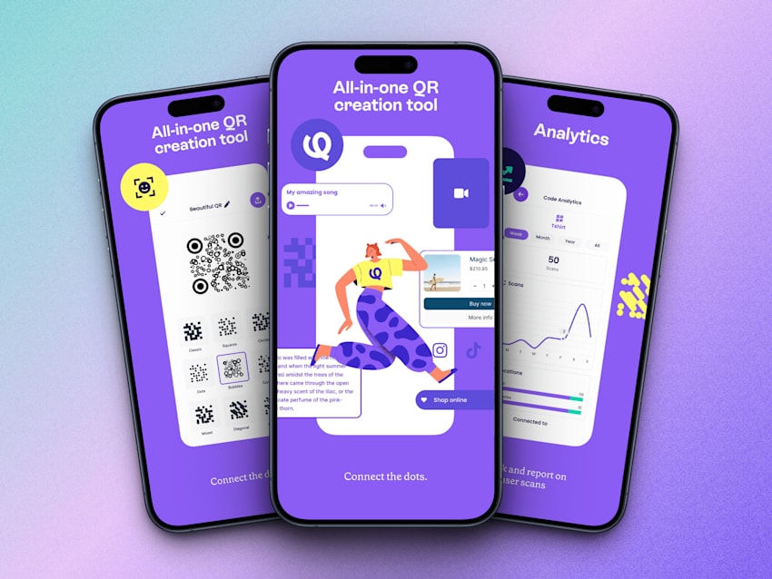 Dynamic QR Code App for Android & iOS Using React Native by Muhammad Usman