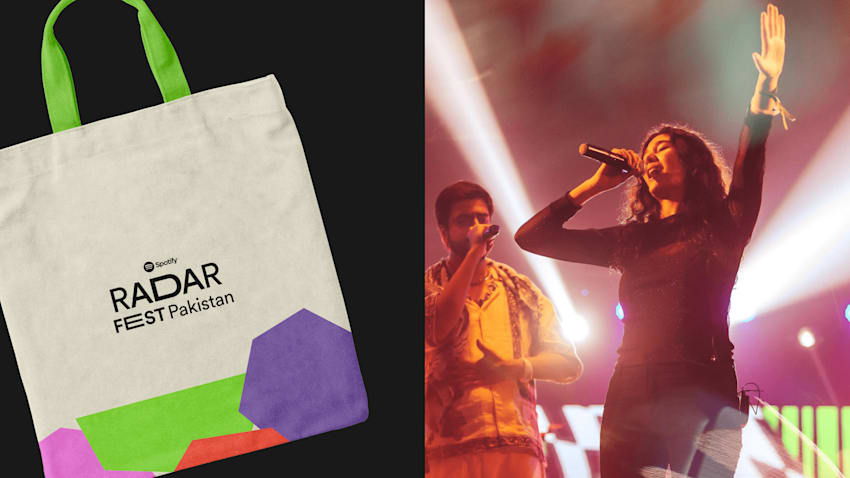SPOTIFY RADAR FEST - Festival Branding by Areeb Tariq