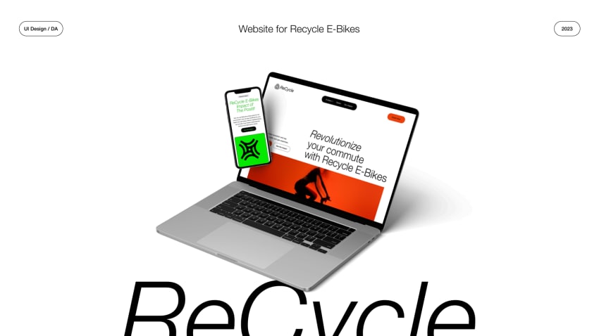 Recycle - UI Design by Johachim GOUET