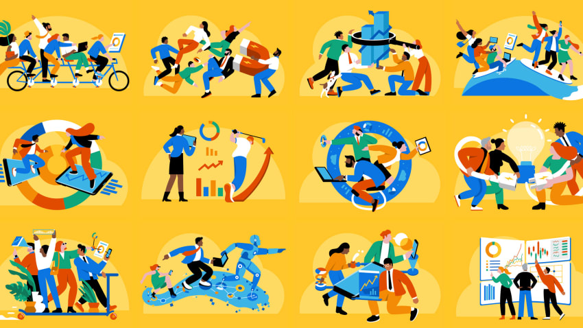 Workday Brand System and Campaign Design by Lucia Vaughan