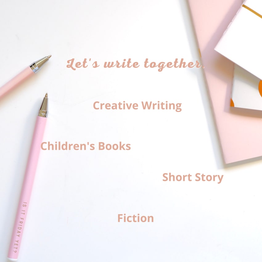 Let’s write together. by Cristina Calin