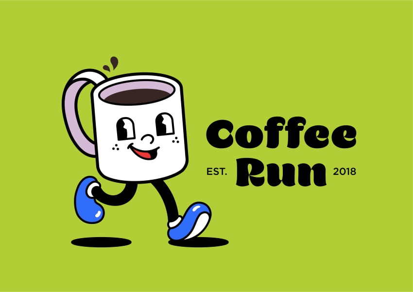 Coffee Run Branding on Behance by Jefferson Bonza