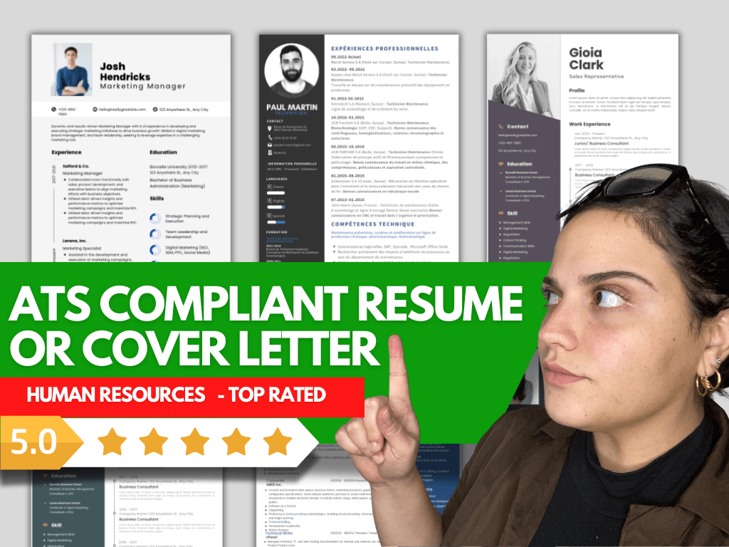 ATS COMPLIANT RESUME / CV OR COVER LETTER by Alexis ATS COMPLIANT RESUME / CV OR COVER LETTER by Alexis