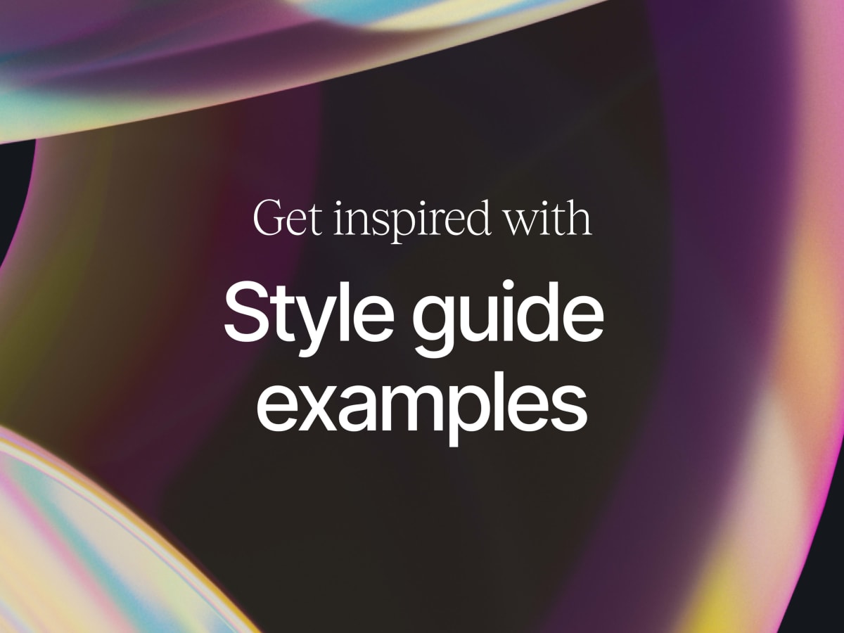 7 Style Guide Examples for Inspiration 🎨 | Contra