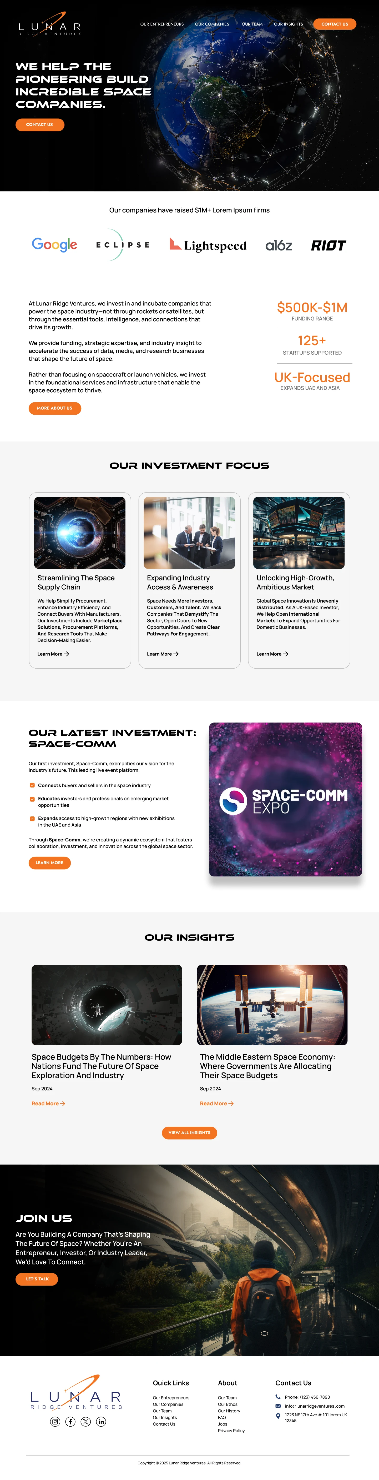 Investment Firm Website UI/UX Design & CMS Development by Yousuf Raza