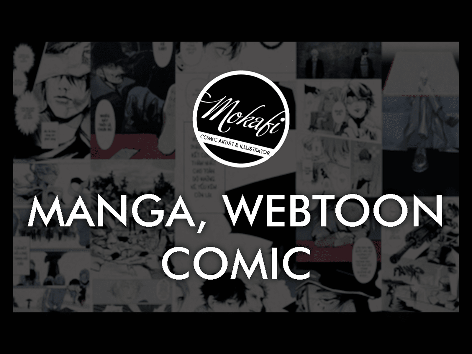 I will create comic pages webtoon and manga style from script by Mokafi ...