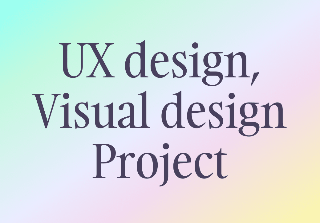 UX design, Visual design Project by Nabeel A.