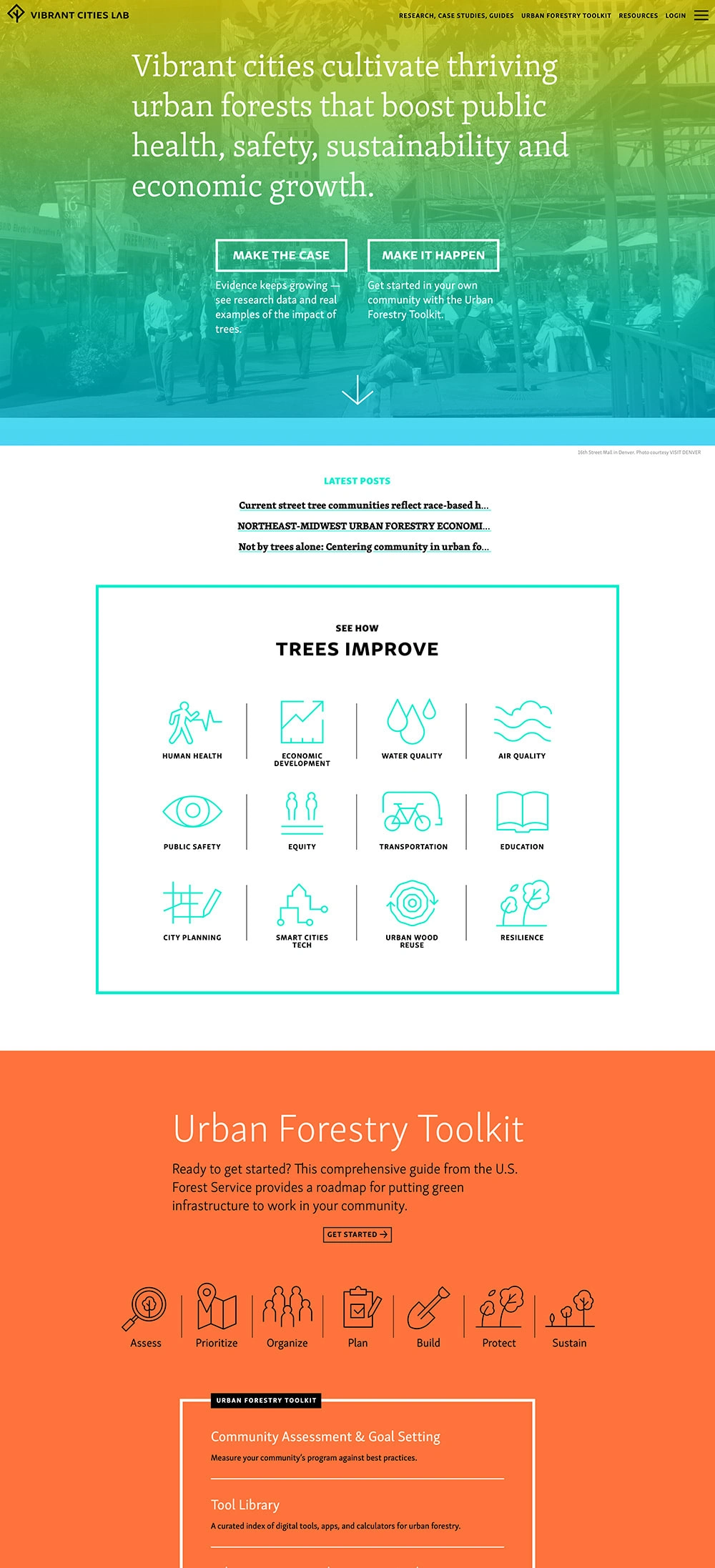 Vibrant Cities Lab site by Bryan Connor