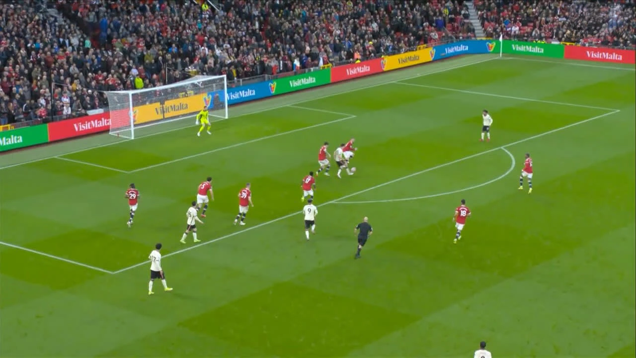 Old Trafford side pitch banner for Visit Malta by Carla Soriani