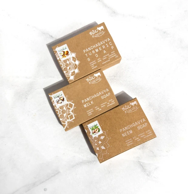 Packaging Design for Kapila Soaps By Flipside Co by Vidushi Mundhra