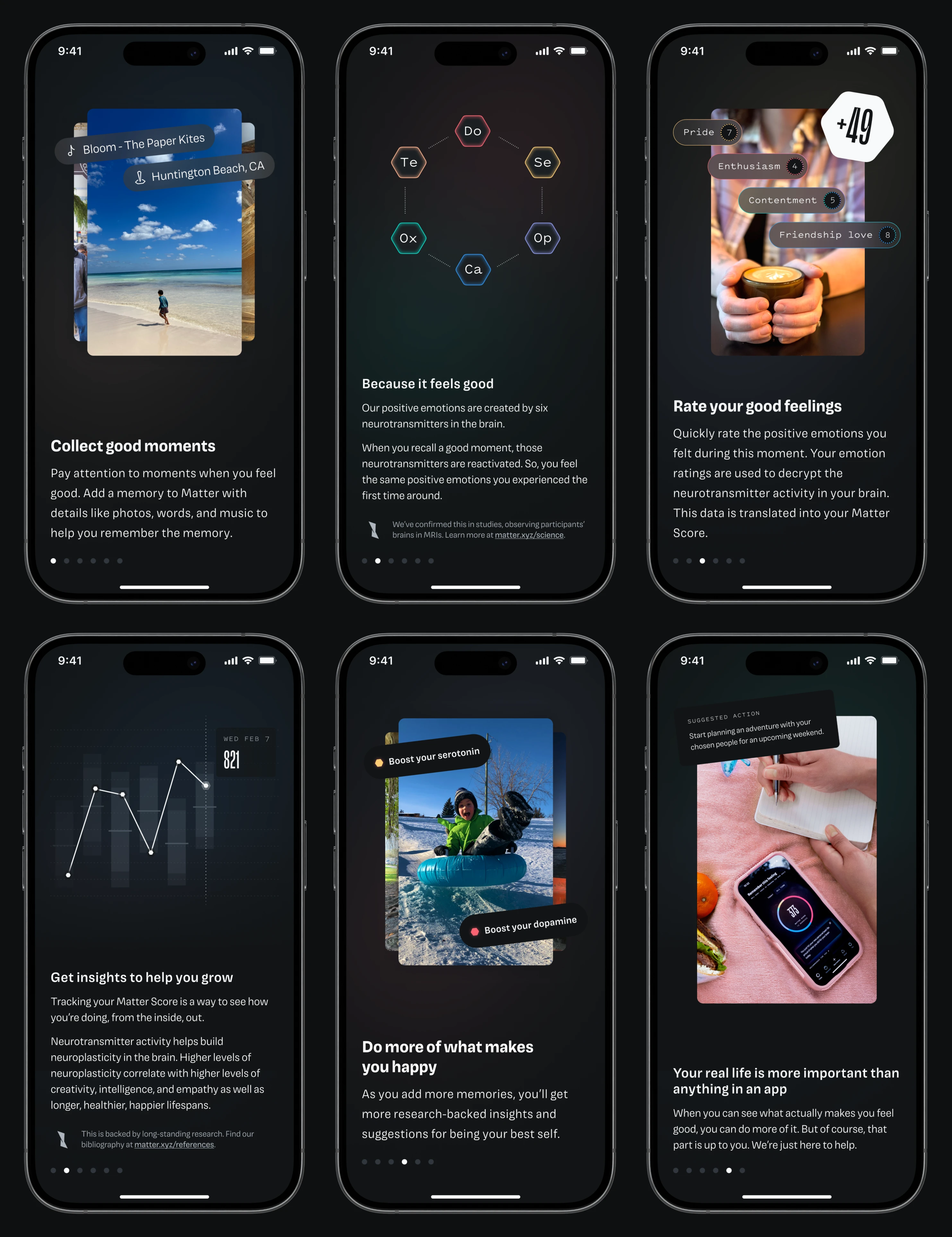 [Web & iOS] Matter Neuroscience by Mikey Barton