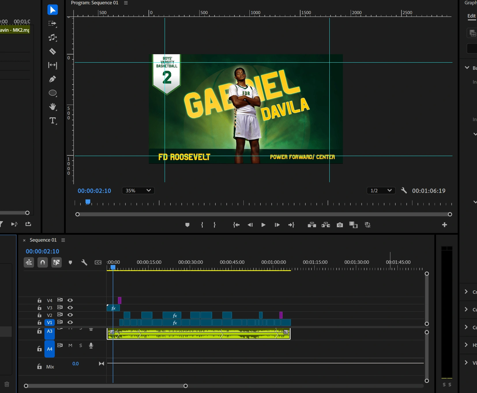 Sports Motion Graphic by Whitney Espinoza