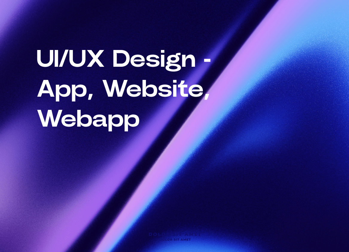 UI/UX Design - Website, App, Webapp by Harsh Shah