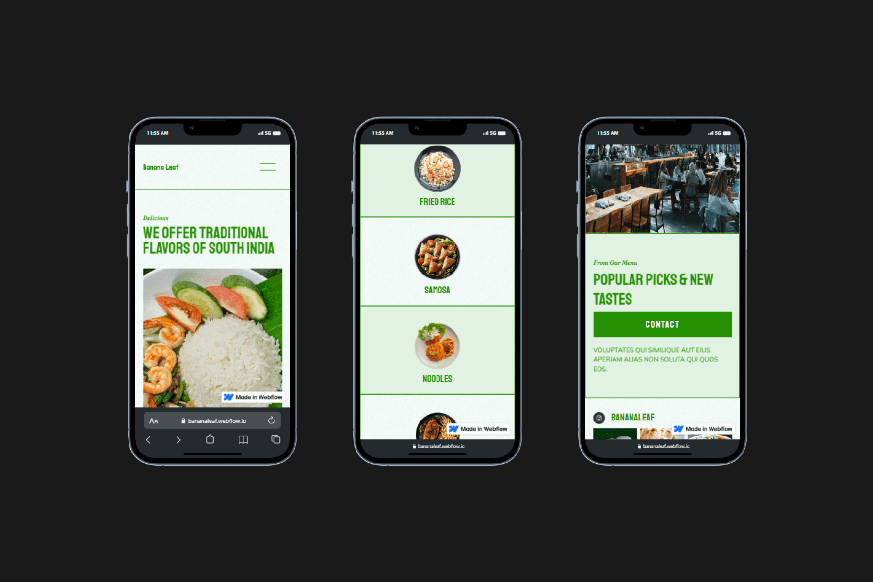 Home- Banana Leaf Restaurant by Dinesh Selva