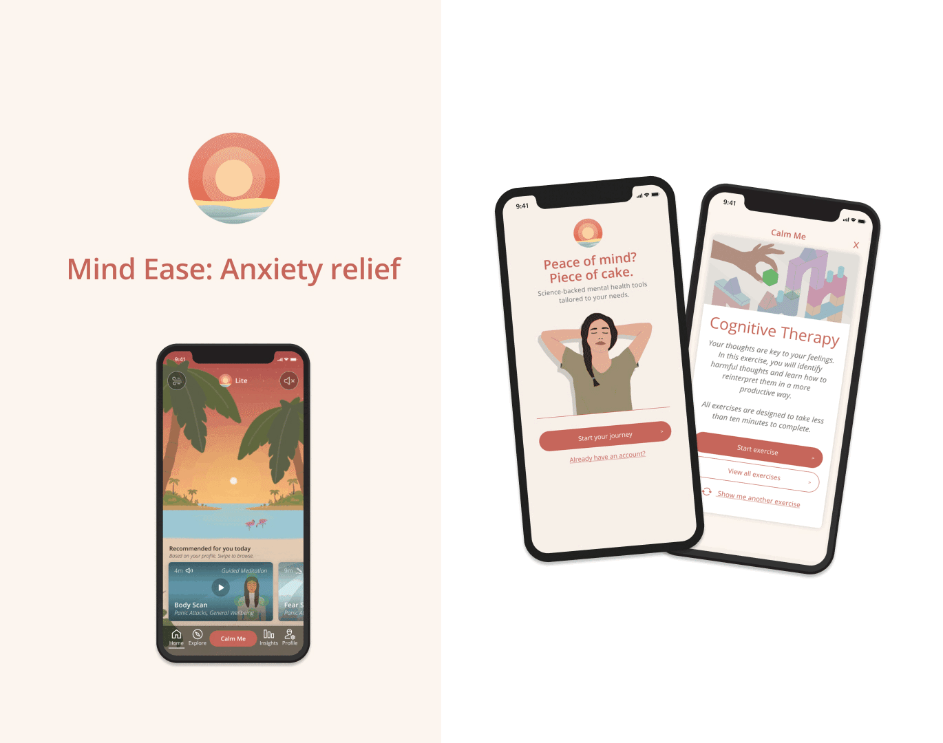 Mind Ease | UI Design by Delia Racheru