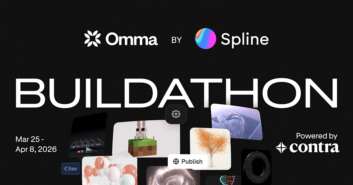 #Omma by Spline Buildathon on Contra